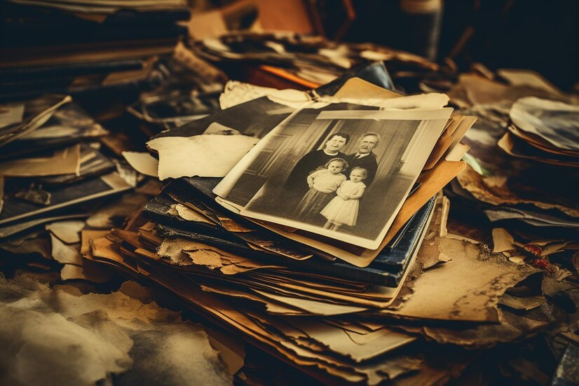 Unlock Your Family History: How to Organize Old Photos - Living By Example